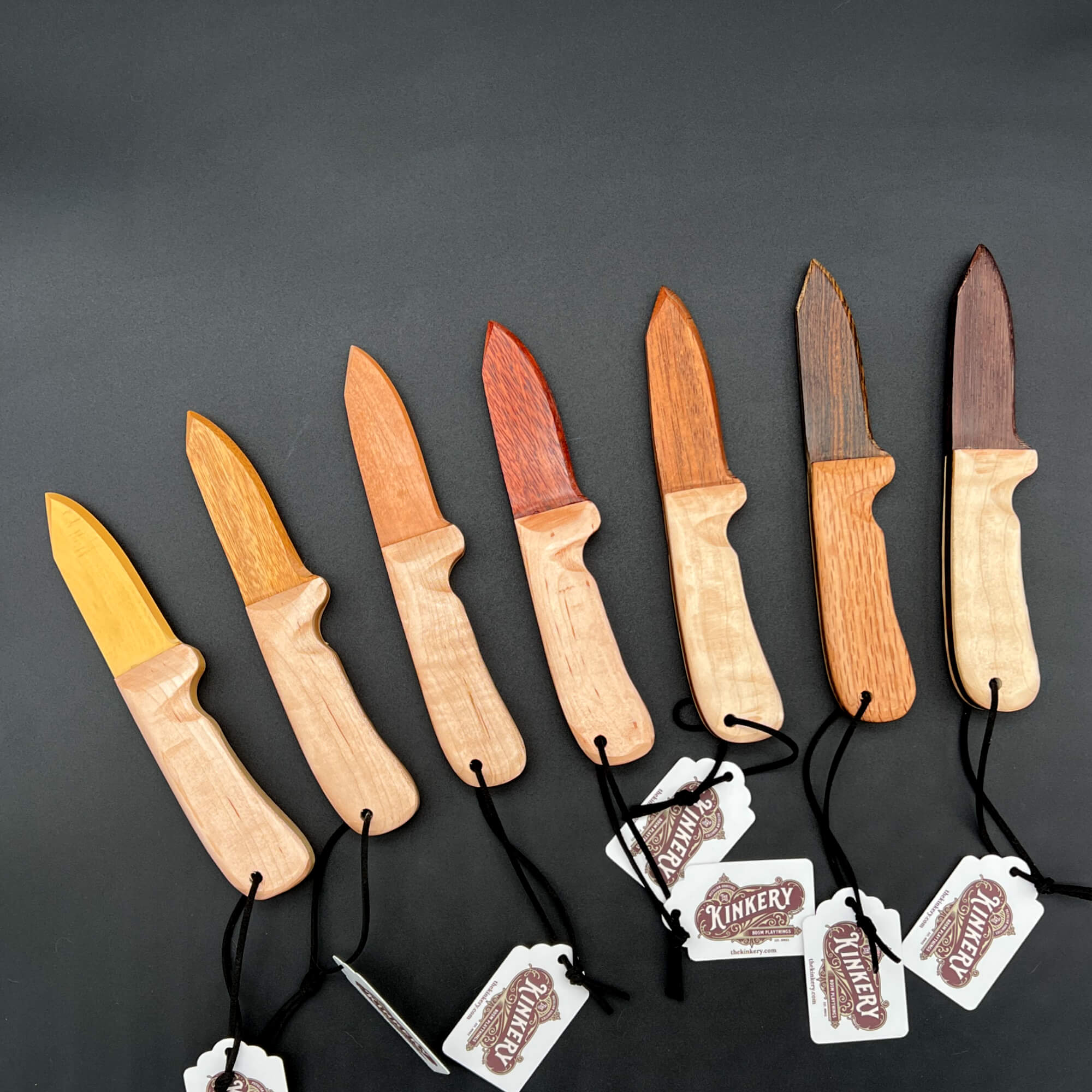 Wooden Wax Play Knives | The Kinkery
